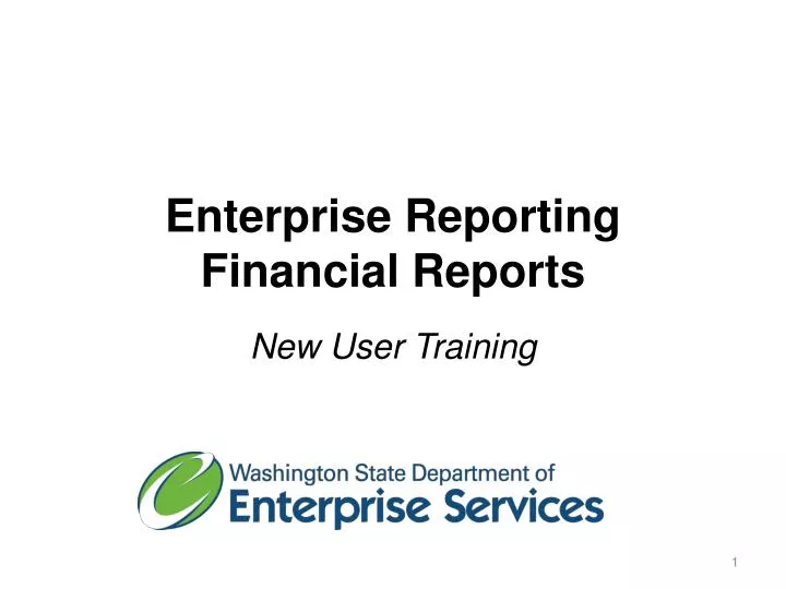 PPT - Enterprise Reporting Financial Reports PowerPoint Presentation ...