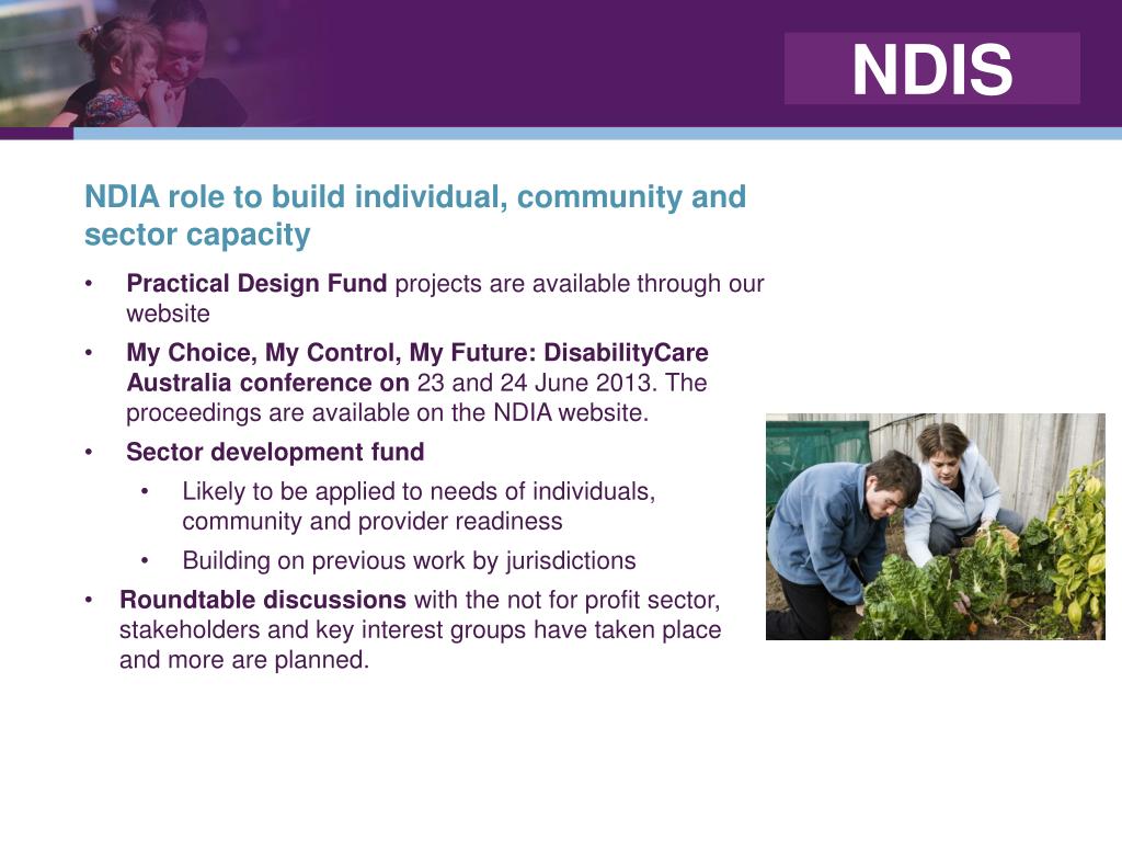 PPT - The National Disability Insurance Scheme Employment and ...