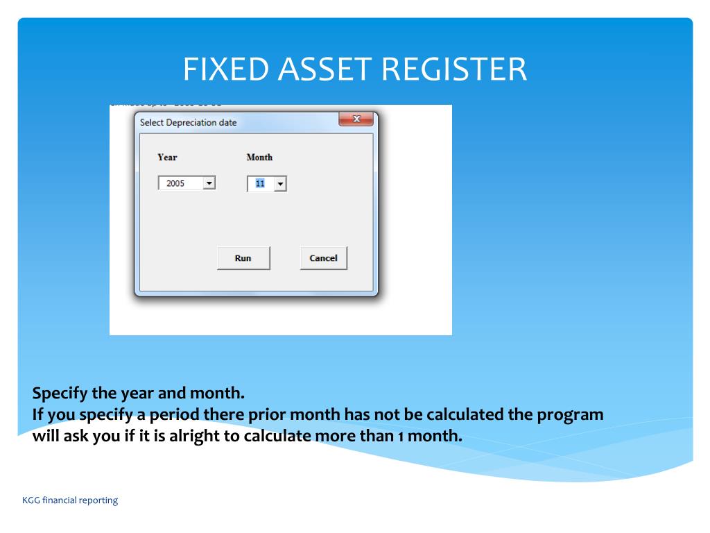 PPT - FIXED ASSET REGISTER PowerPoint Presentation, free download - ID ...