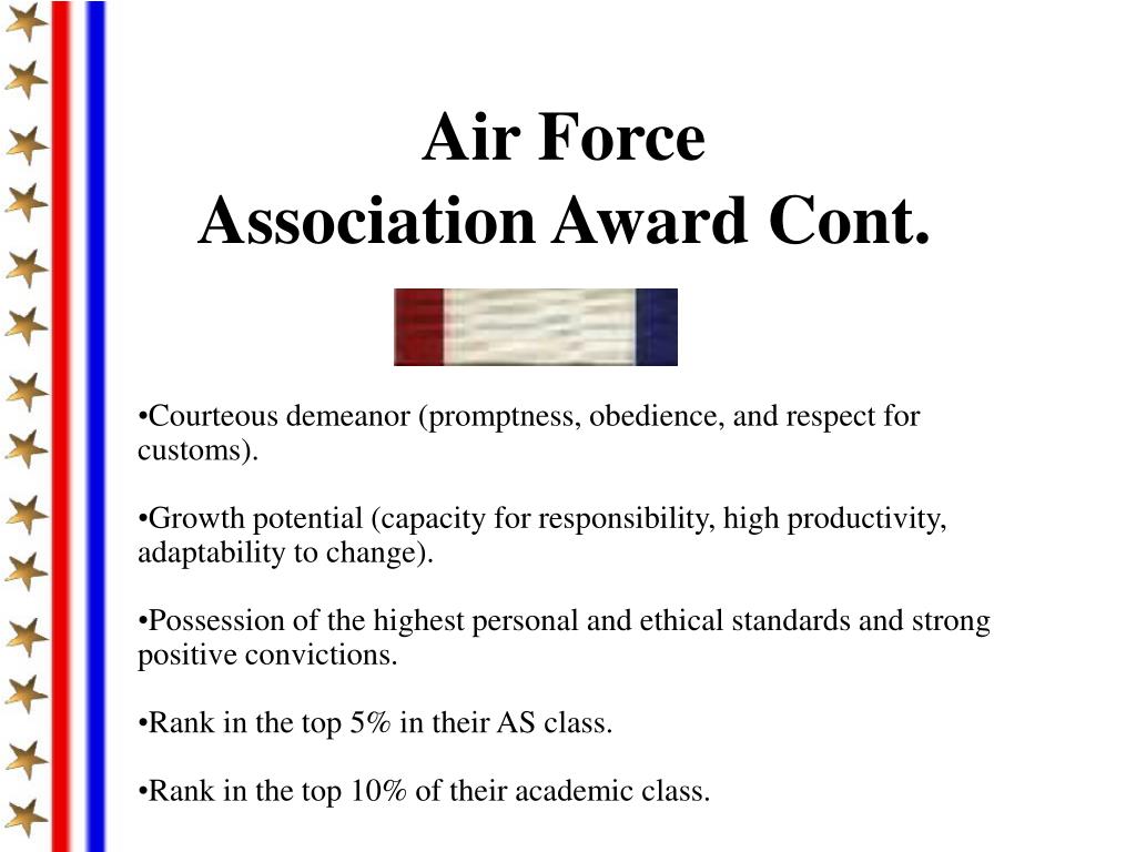 PPT - Air Force Junior R.O.T.C. National Awards PowerPoint Presentation ...