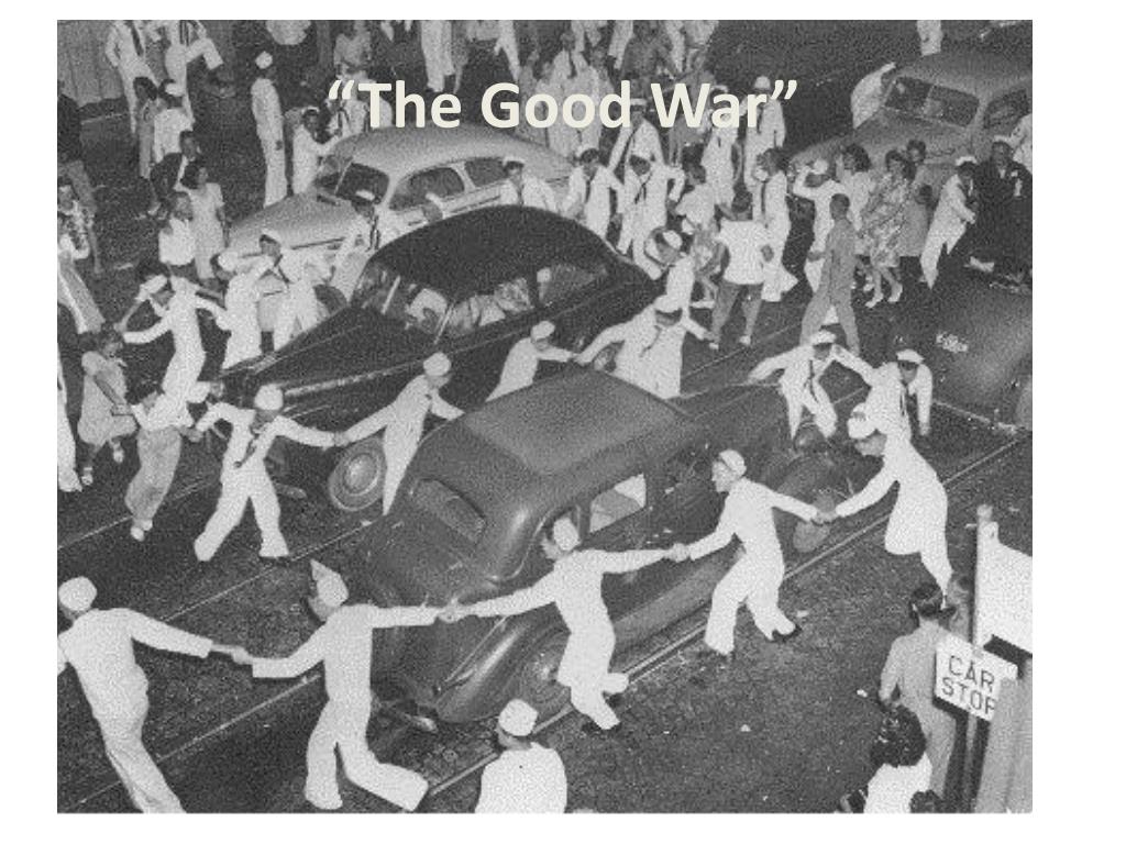 PPT - World War II in American History: Teaching “The Good War ...