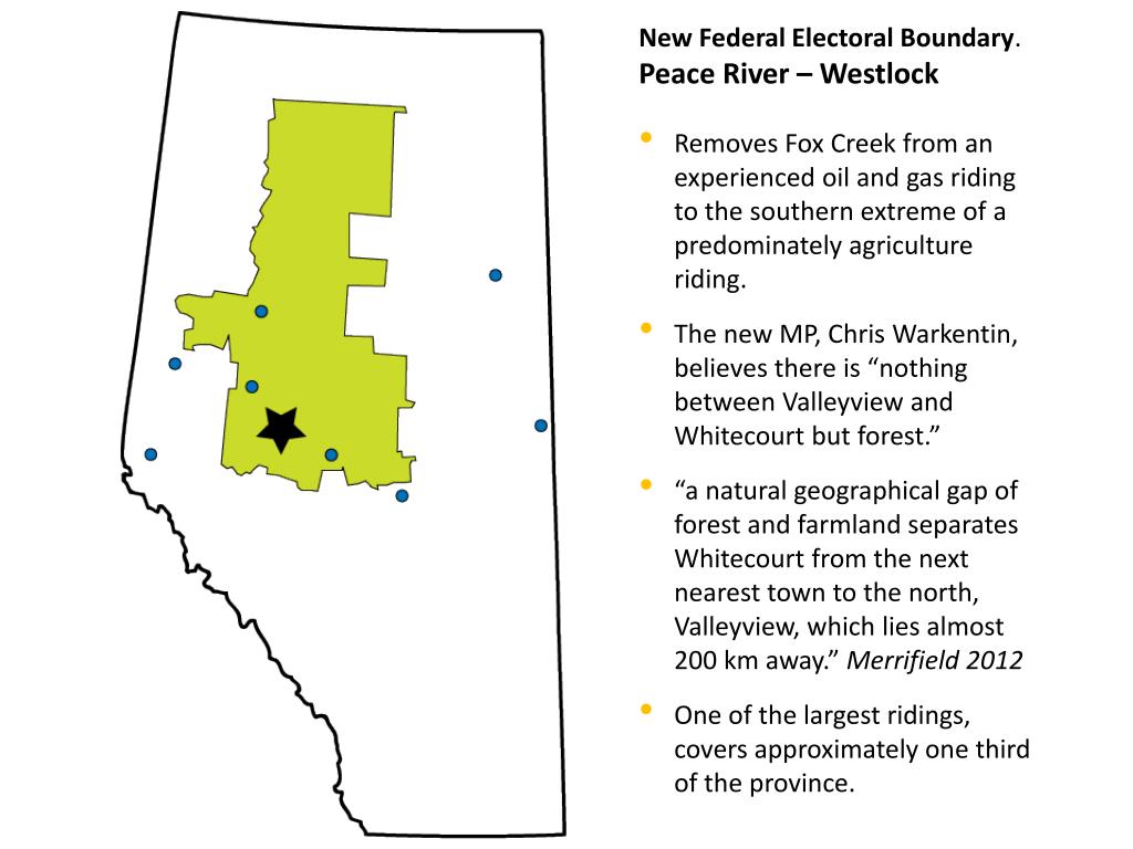 PPT - Federal Electoral Riding Yellowhead MP Rob Merrifield’s riding ...
