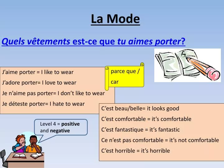PPT - La Mode PowerPoint Presentation, free download - ID:2233405