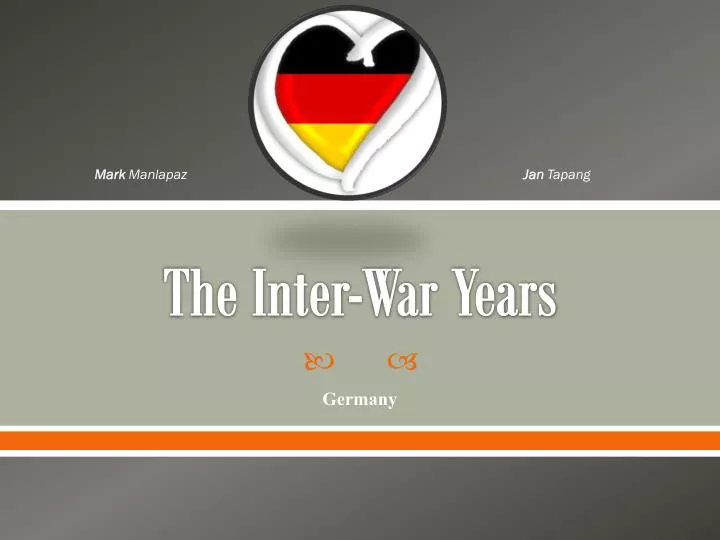 PPT - The Inter-War Years PowerPoint Presentation, free download - ID ...