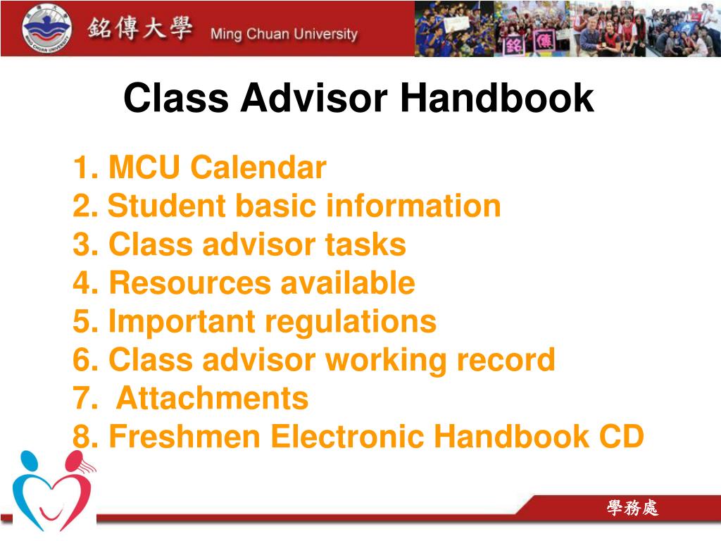 PPT - 2010-2011 International Student Class Advisor Meeting Student ...