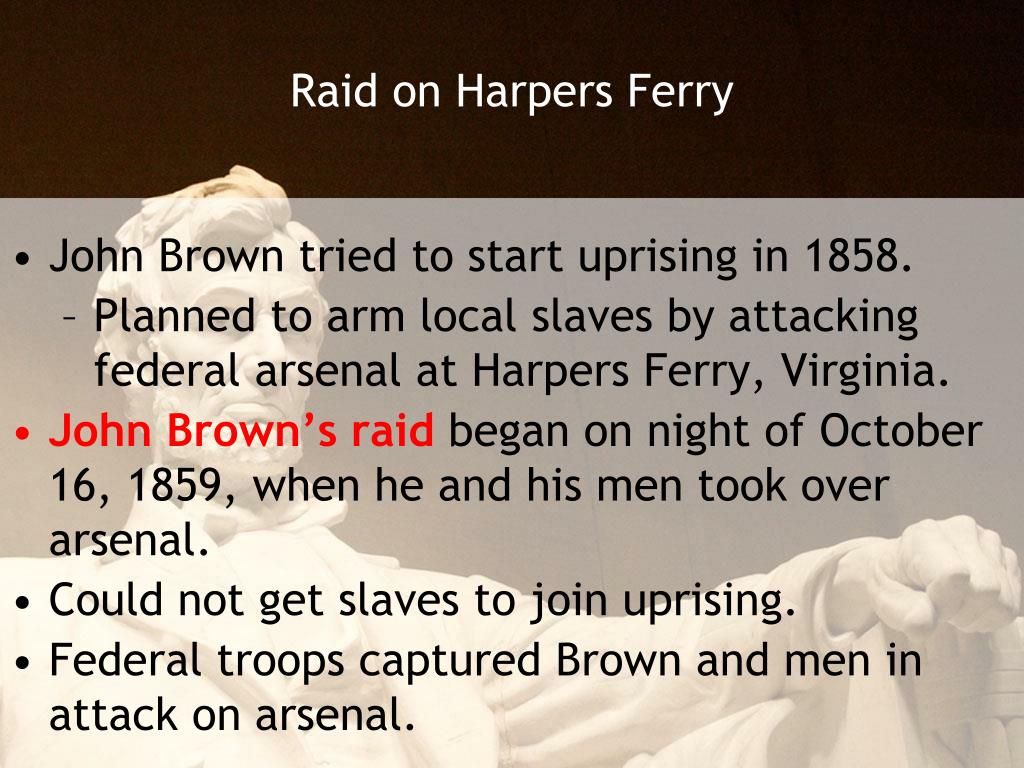 PPT - CH 15 ROAD TO CIVIL WAR PowerPoint Presentation, free download ...