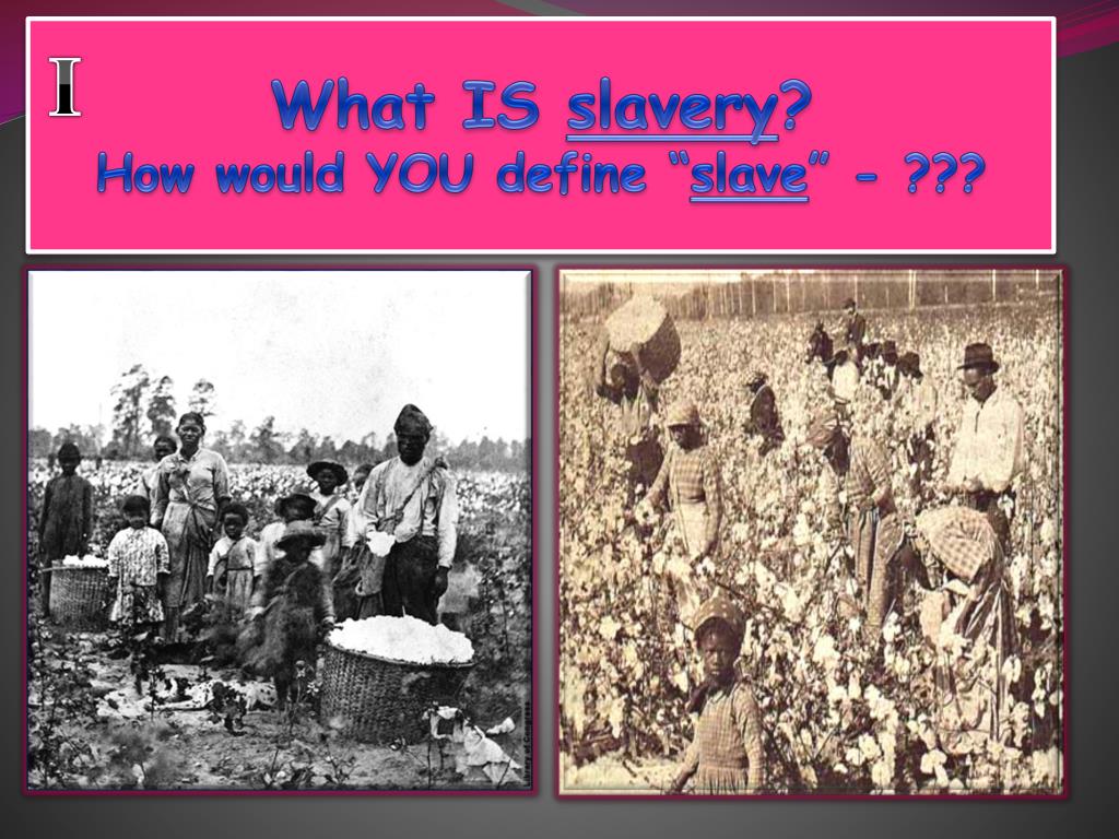 PPT - Slavery in the Antebellum South 1820 - 1860 PowerPoint ...