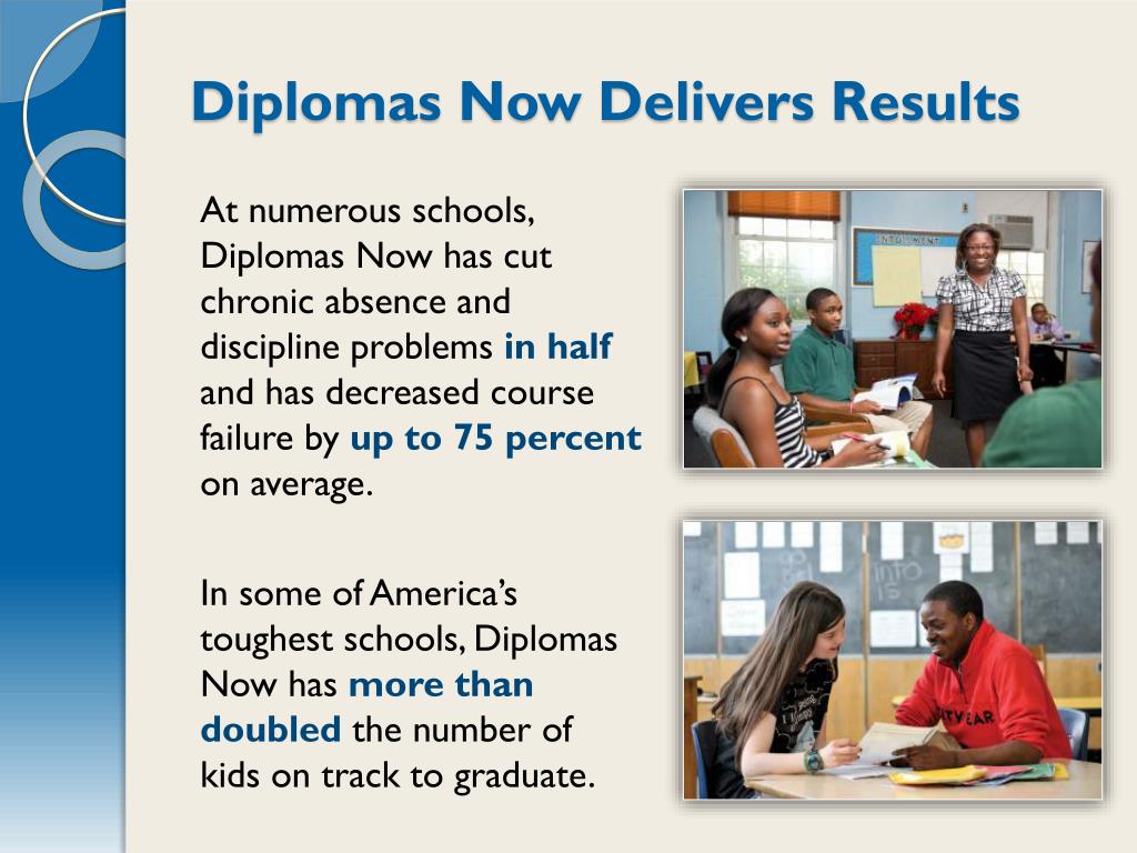 PPT - Diplomas Now benefits students, their schools and communities ...