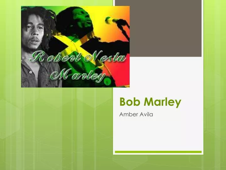 PPT - Bob Marley PowerPoint Presentation, free download - ID:2235109