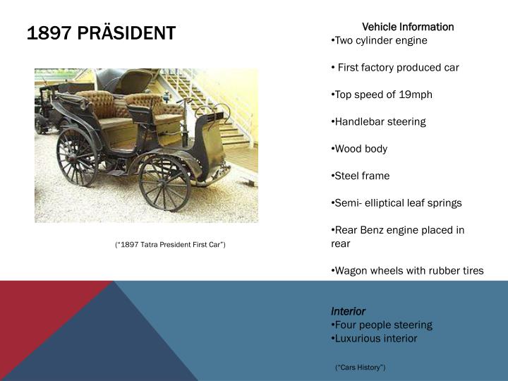PPT - The History and Evolution of the Automobile PowerPoint ...