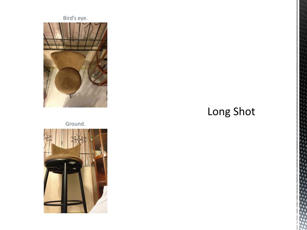 PPT - 30 Camera Shots, 5 Shot Combinations, and 9/11 Shots: 5 Candid, 5 ...