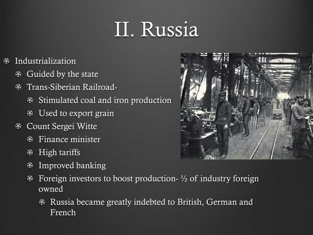 PPT - Industrialization of Russia and Japan PowerPoint Presentation ...
