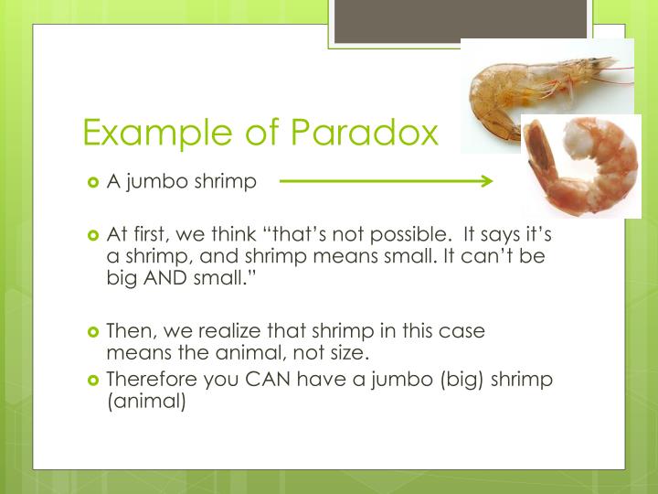 PPT - The Paradox PowerPoint Presentation - ID:2236982
