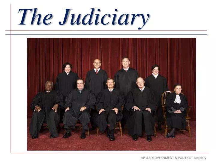 PPT - The Judiciary PowerPoint Presentation, free download - ID:2237148