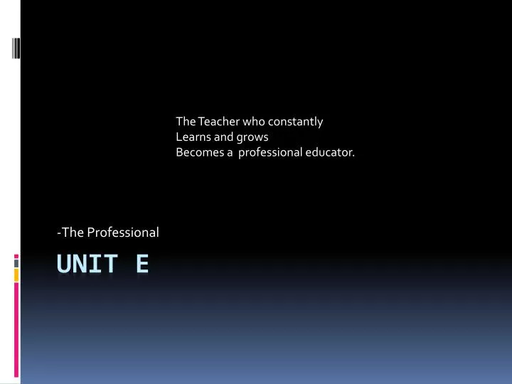 PPT - Unit E PowerPoint Presentation, free download - ID:2237149