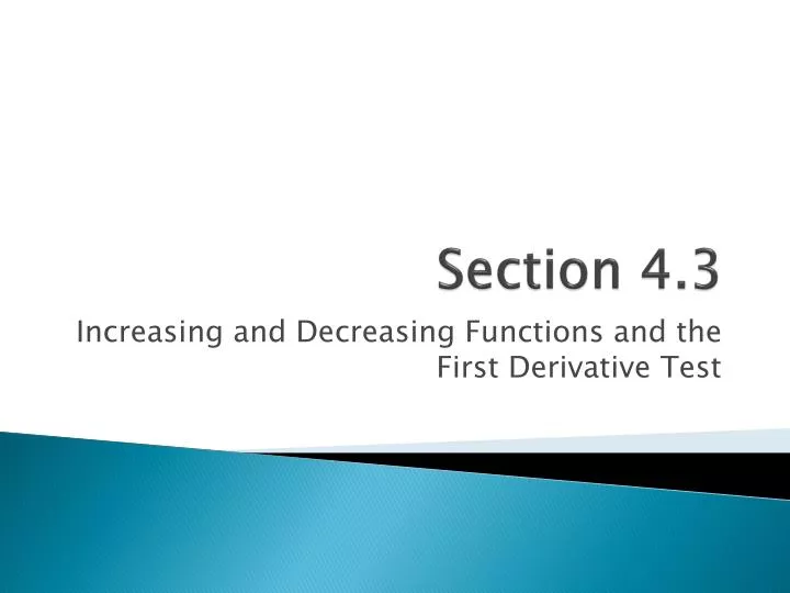 PPT - Section 4.3 PowerPoint Presentation, free download - ID:2237437