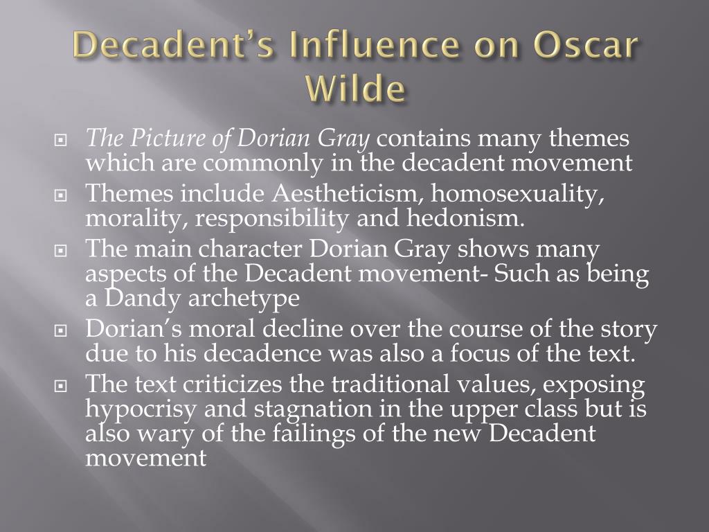 PPT - ‘Decadents’, ‘Symbolists’ and the Gothic in Literature and their ...