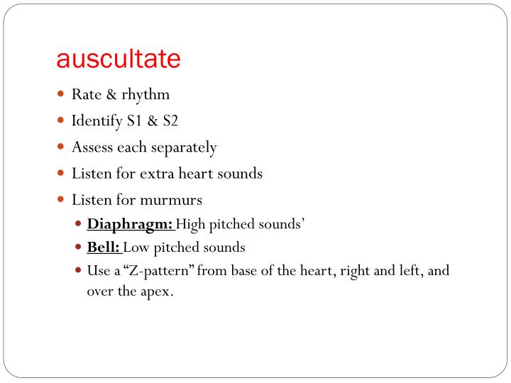 PPT - cardiovascular assessment PowerPoint Presentation - ID:2238066