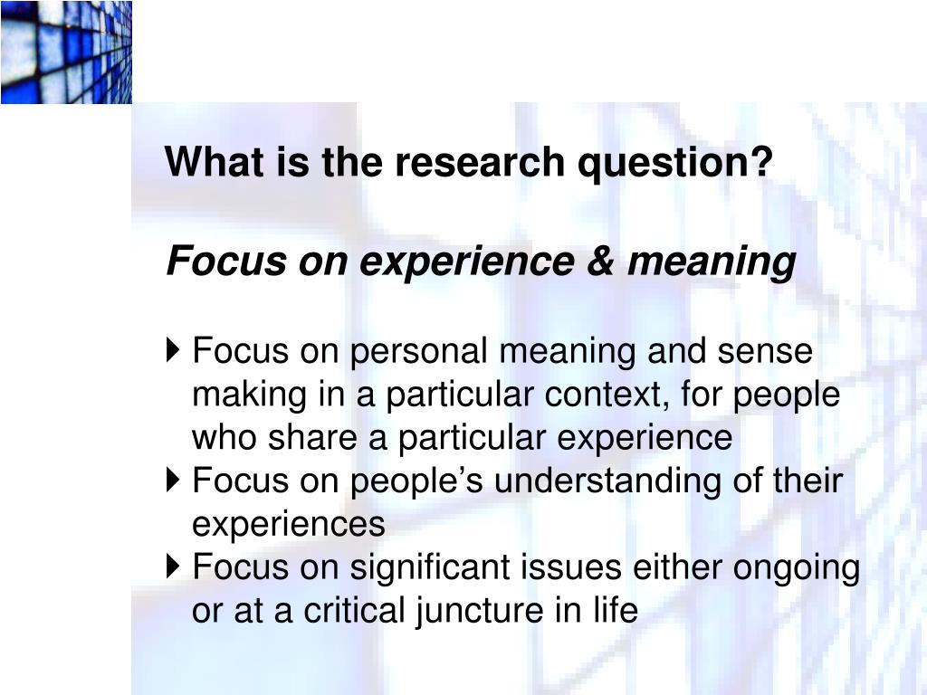 PPT - Interpretative Phenomenological Analysis (IPA) Smith & Osborn ... PPT - Interpretative Phenomenological Analysis (IPA) Smith & Osborn ...