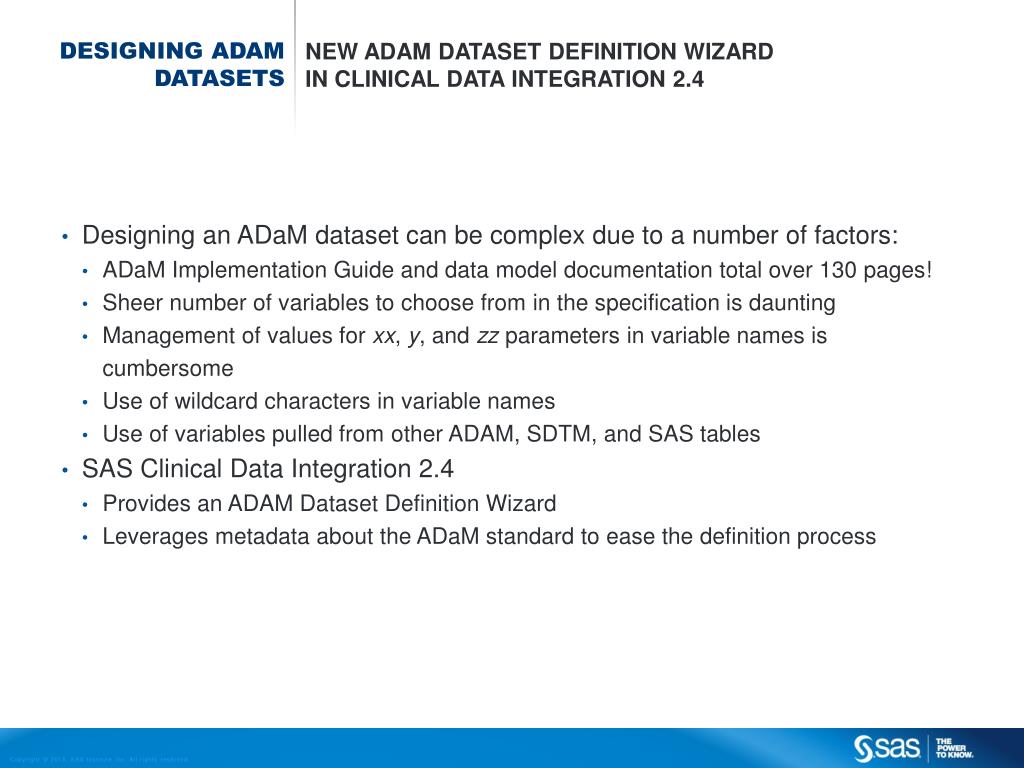 PPT - Designing adam Datasets: Kiss the Complexity Goodbye PowerPoint ...