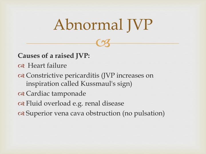 PPT - Jugular venous pressure and carotid arterial pressure PowerPoint ...