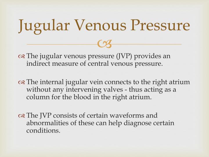 PPT - Jugular venous pressure and carotid arterial pressure PowerPoint ...