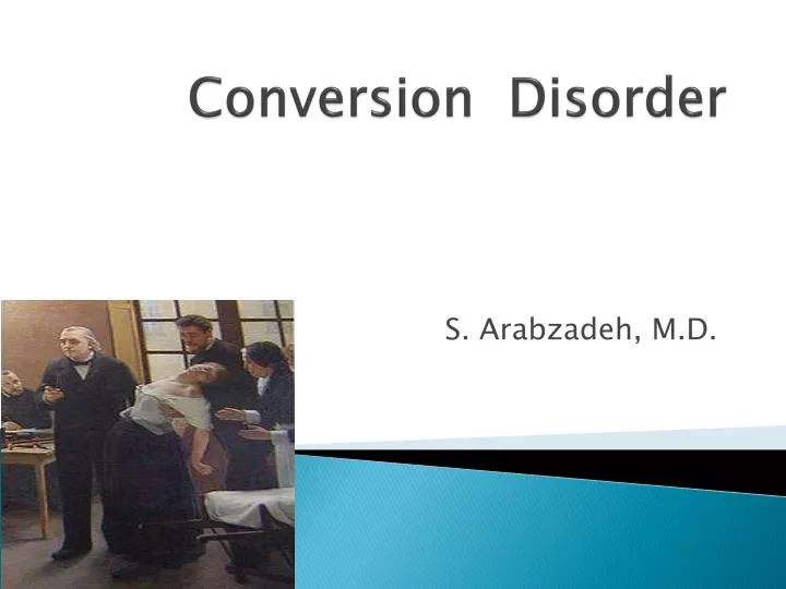 PPT - Conversion Disorder PowerPoint Presentation, free download - ID ...