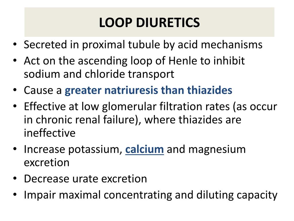 Ppt Thiazide Diuretics Powerpoint Presentation Free Download Id