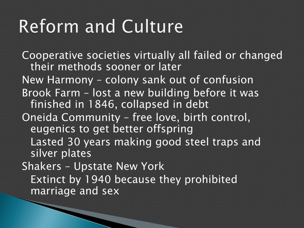PPT - Day 62: The Ferment of Reform and Culture PowerPoint Presentation ...