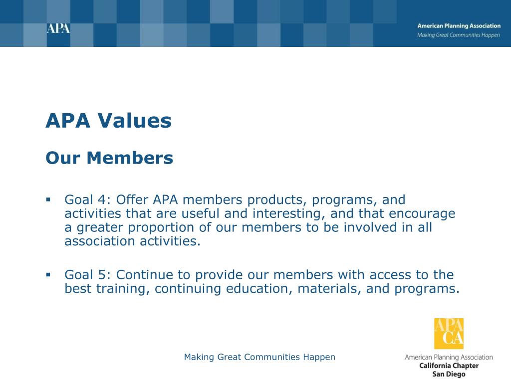 PPT - American Planning Association and American Institute of Certified ...