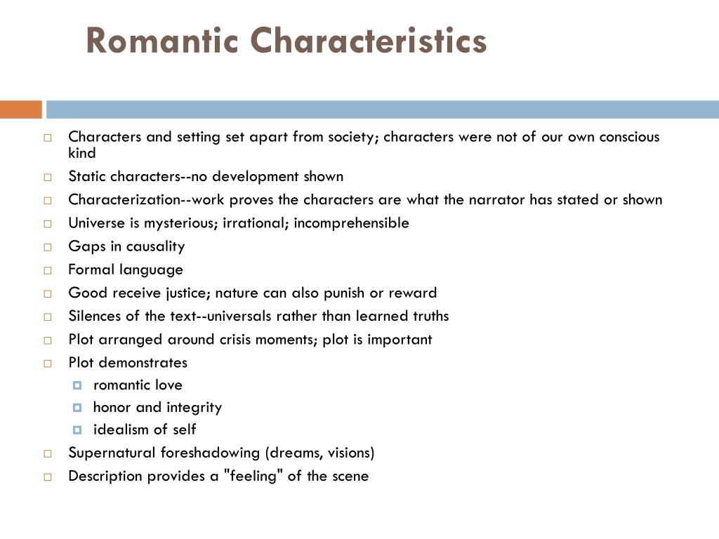 PPT - Romantic Period British and American 1798-1870 PowerPoint ...