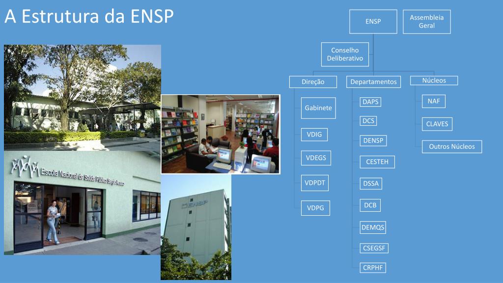 PPT - Escola Nacional de Saúde Pública Sergio Arouca – ENSP PowerPoint Presentation - ID:2240106