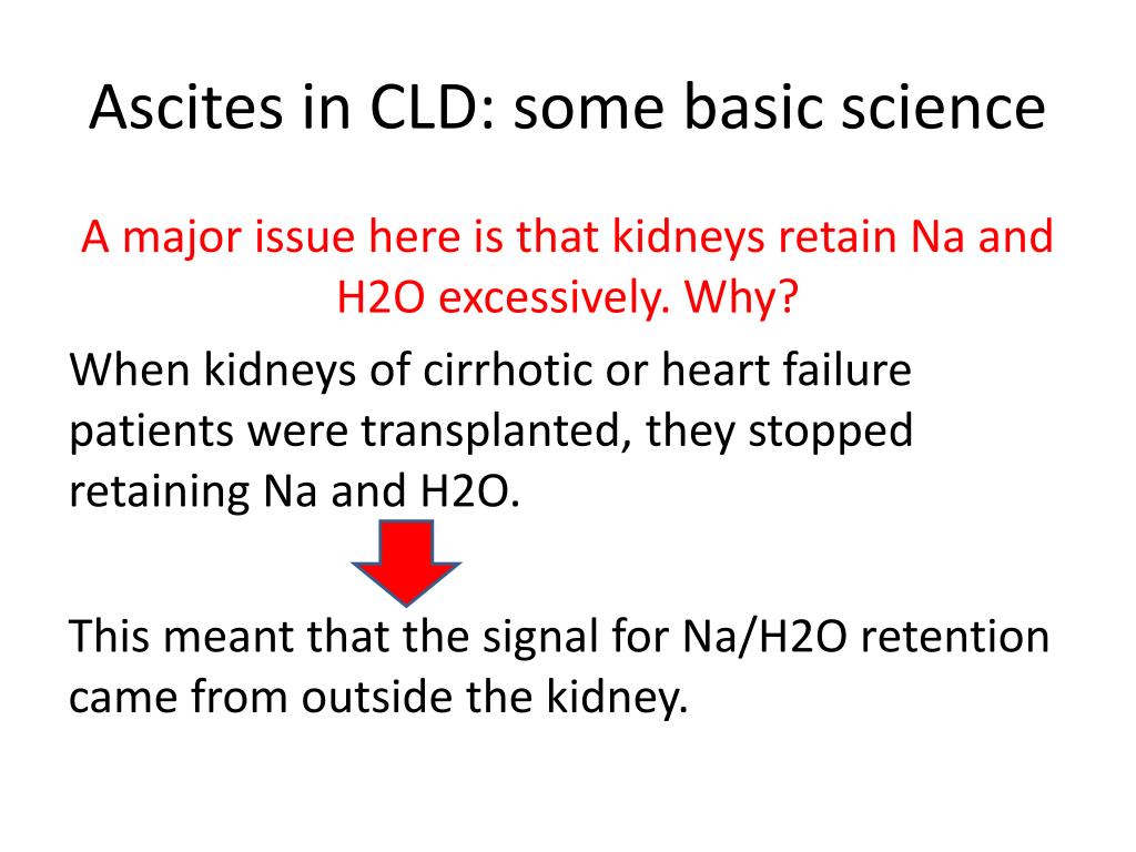 PPT - Ascites in the chronic renal failure patient with cirrhosis ...