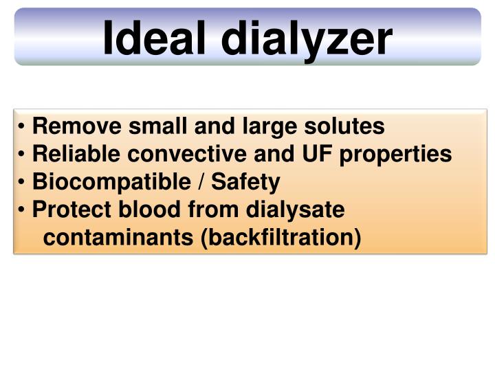 PPT - Dialyzer Selection PowerPoint Presentation - ID:2240397
