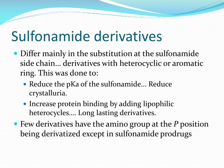 PPT - Sulfonamides antibacterial agents PowerPoint Presentation - ID ...