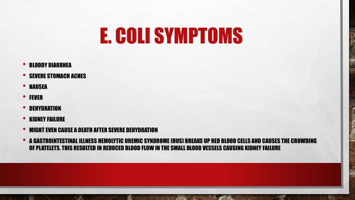 PPT - The Outbreak of E.coli PowerPoint Presentation - ID:2240875