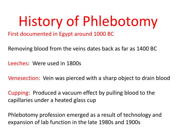 PPT - Phlebotomy PowerPoint Presentation - ID:2240980