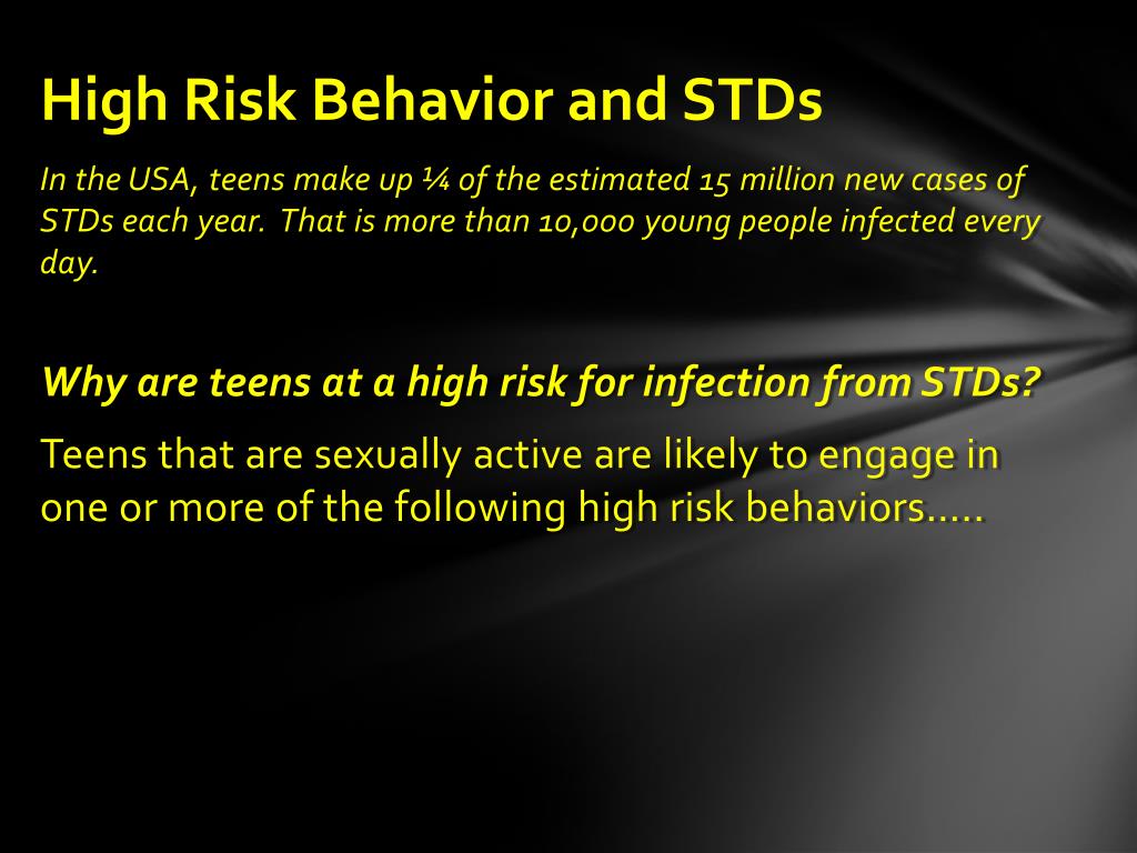 PPT - Sexually Transmitted Diseases/Infections PowerPoint Presentation ...