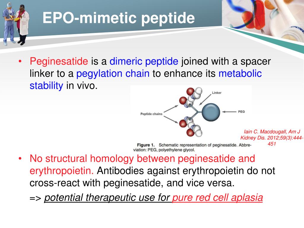 PPT - E rythropoietin -stimulating agents resistance and new anemia ...