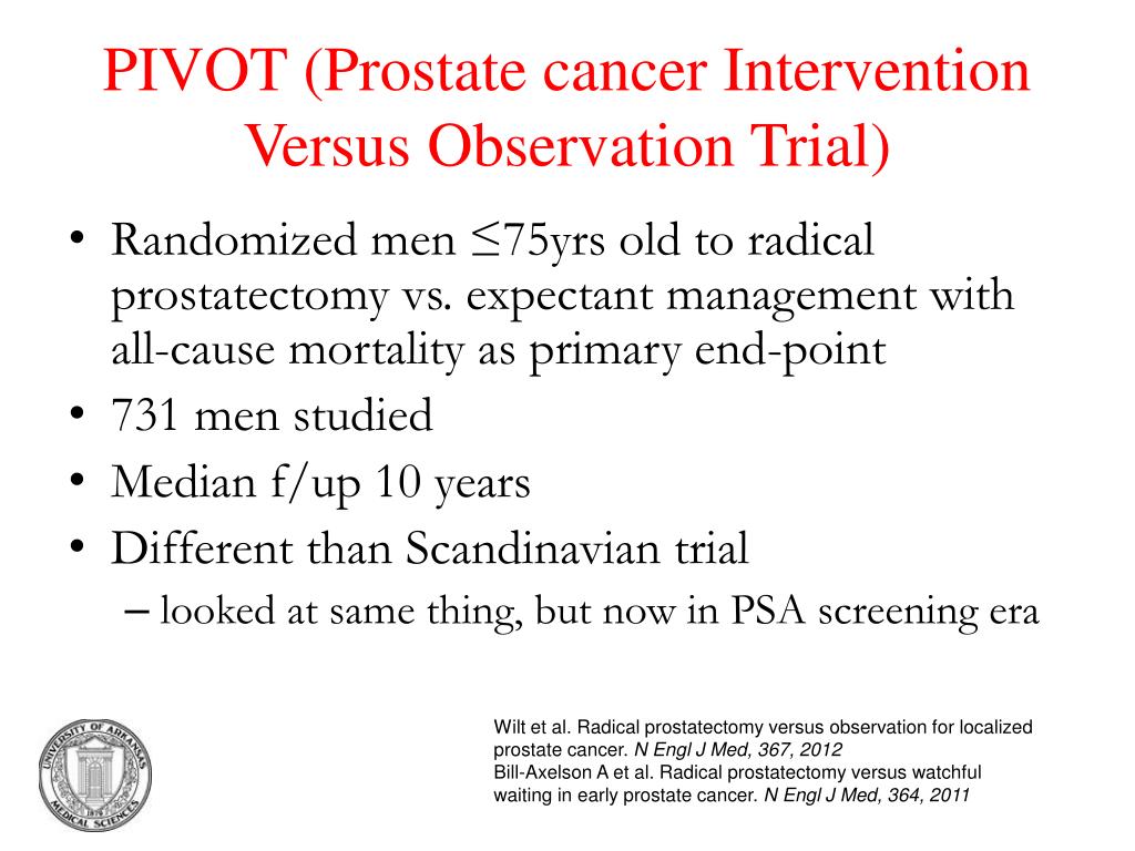 PPT - A Prostate Cancer Update: Screening, Over Diagnosis, and ...