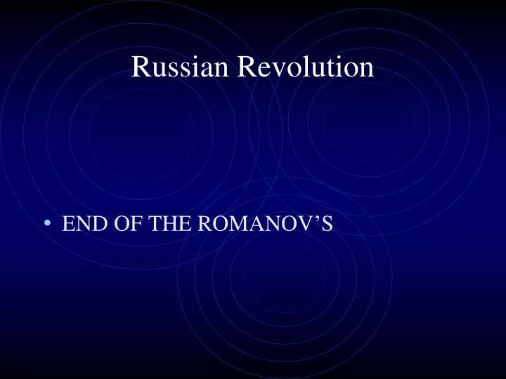 PPT - Russian Revolution PowerPoint Presentation, free download - ID ...