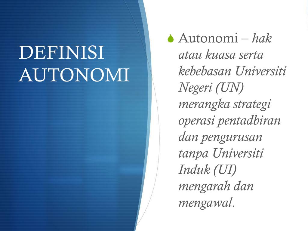 PPT - UiTM CAWANGAN PAHANG KE ARAH KAMPUS AUTONOMI PowerPoint ...