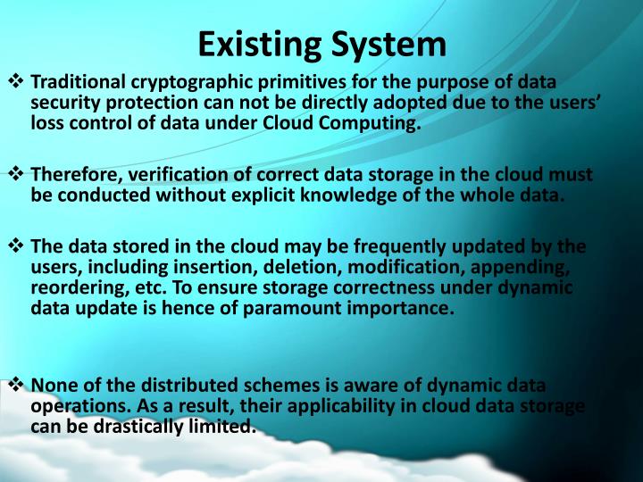 Ppt Ensuring Data Storage Security In Cloud Computing Powerpoint