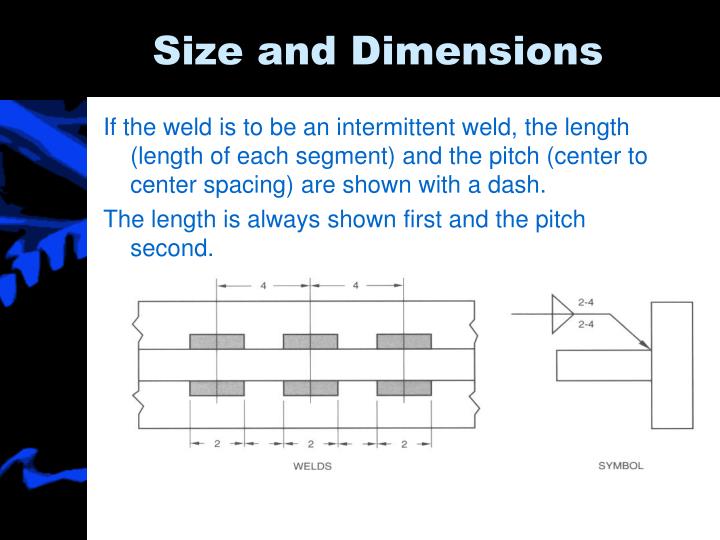 PPT - Welding Symbols PowerPoint Presentation - ID:2242556