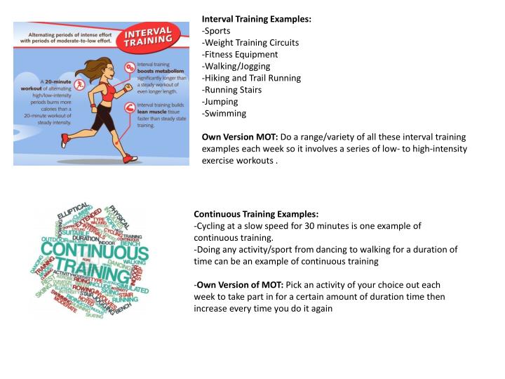 PPT - Interval Training PowerPoint Presentation - ID:2242616