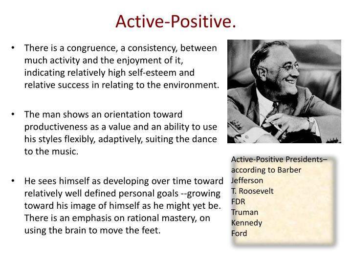 PPT - Presidential Character and Style James David Barber PowerPoint ...