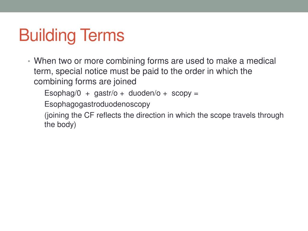 Ppt Med 103 Medical Terminology Powerpoint Presentation Free