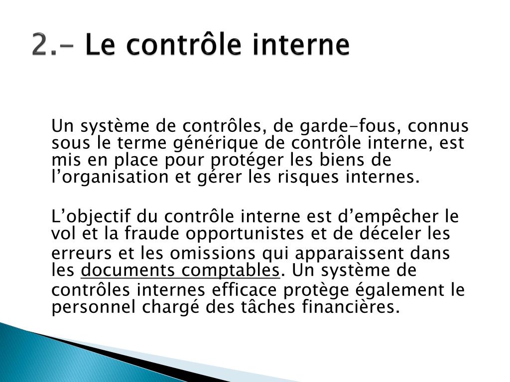 PPT - Importance des procédures administratives & financières et du ...