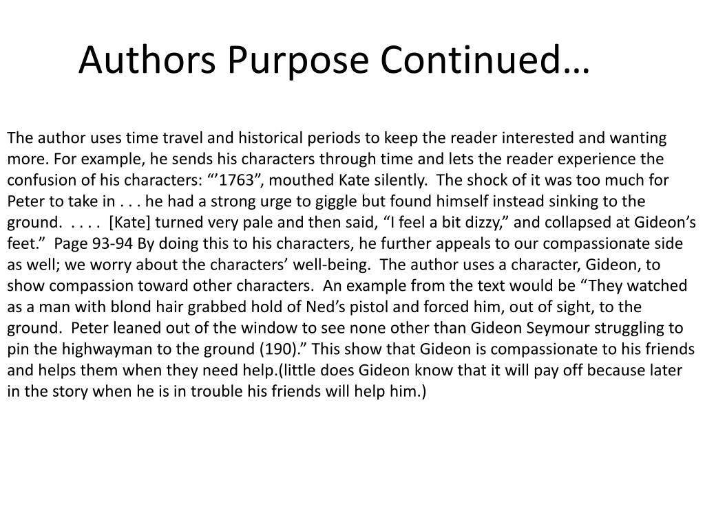 PPT - Gideon the Cutpurse By: Linda Buckley-Archer PowerPoint ...