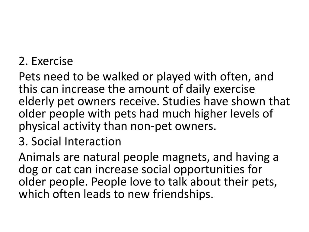 PPT - Benefits of Pet Ownership PowerPoint Presentation, free download ...